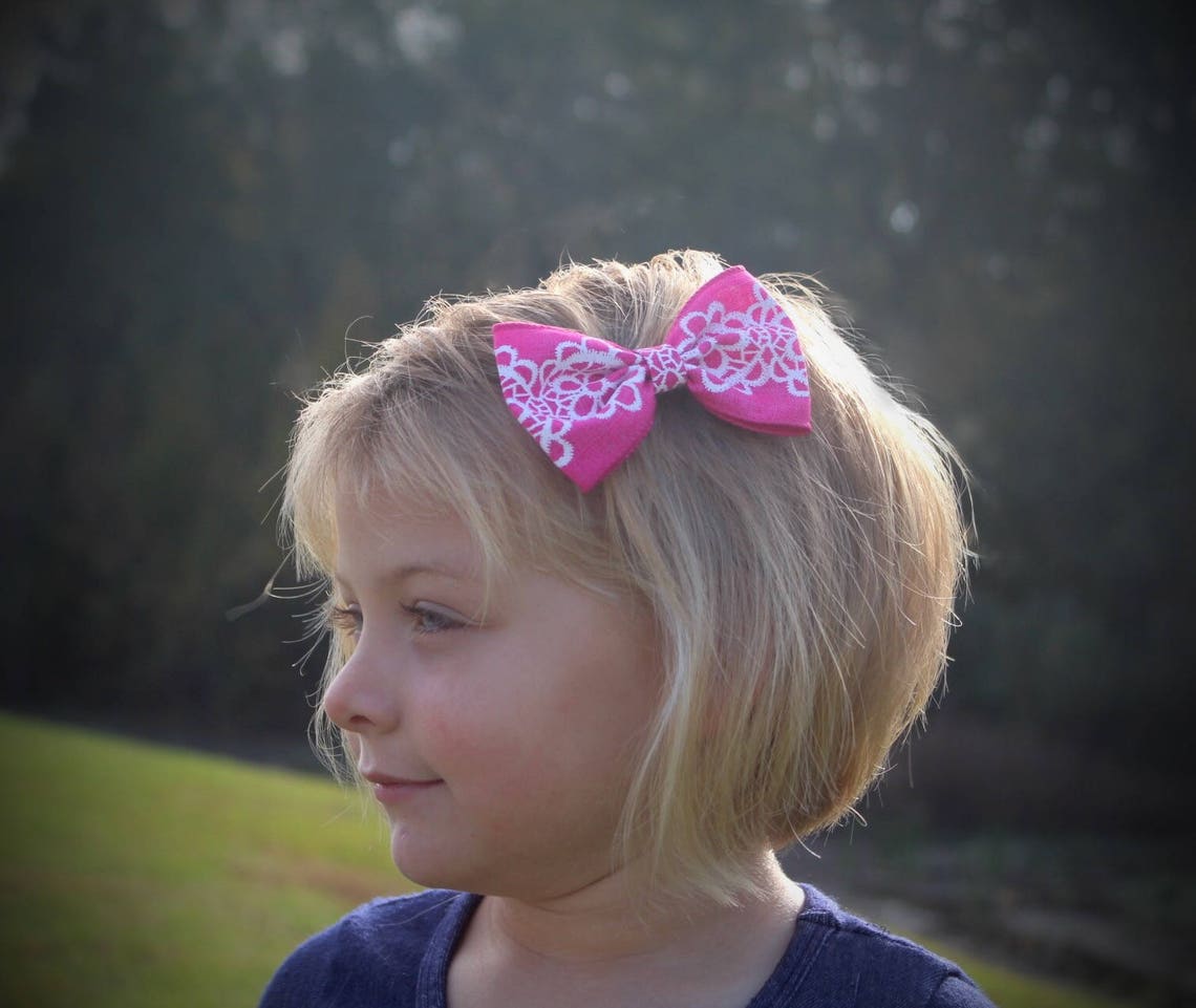 Pink and White Bows Pink Bows Pink Easter Bows Pink Easter | Etsy