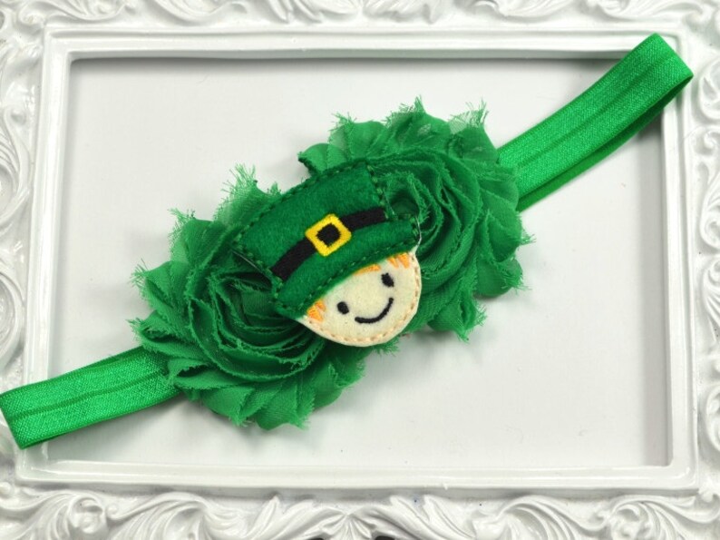 St Patricks Day Headband Shamrock Headband Happy St Patricks - Etsy