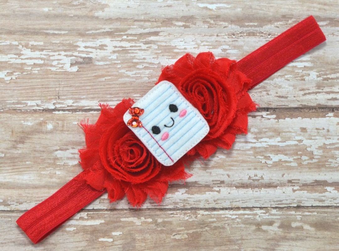 Kindergarten Headband Red School Headband Back to School - Etsy