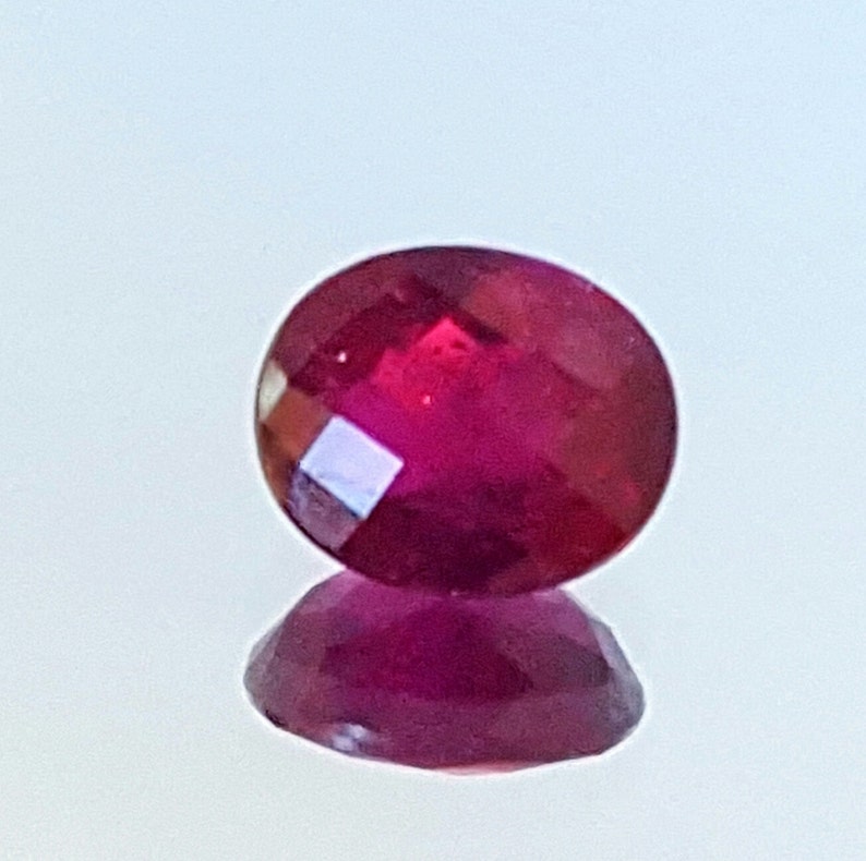 Rubellite Tourmaline Gemstone 1. 1cts Deep Purple Pink - Etsy