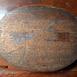 Antique Shaker Small 0val Wooden Covered Box 1800s New England Shaker ...