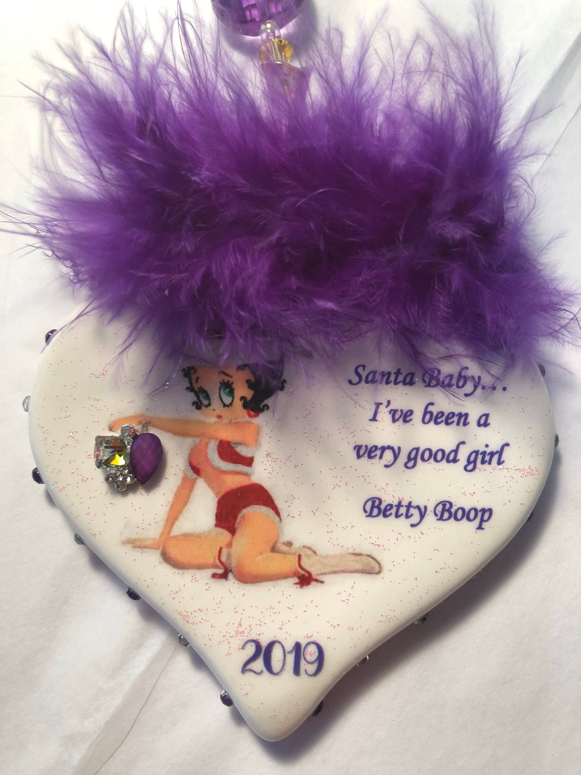 Betty Boop Customized/Personalized Christmas ornament | Etsy