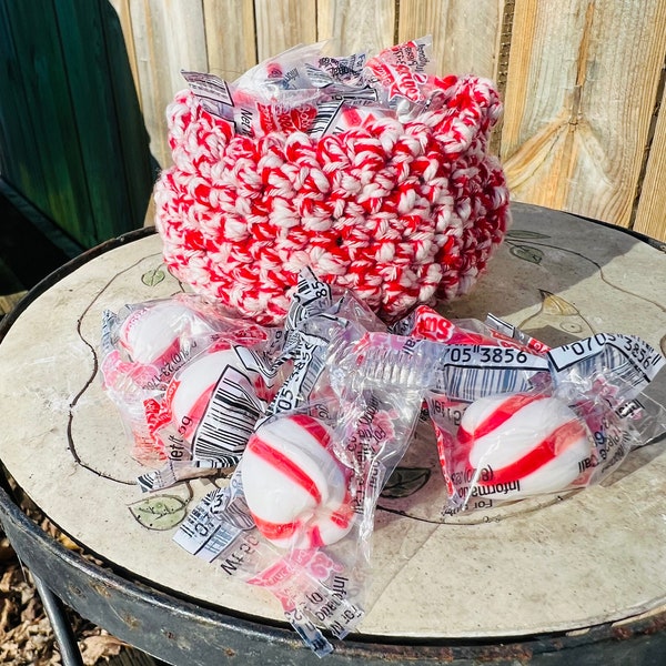 Christmas Peppermint Candy Decorations - Etsy