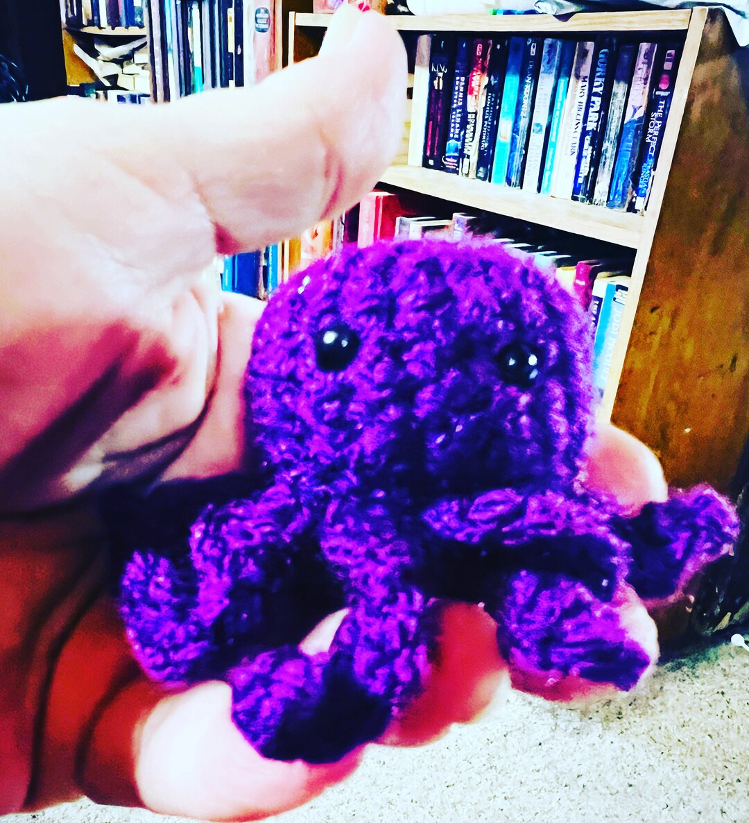 Miniature Octopus, Tiny Amigurumi Octopus, Octopus Keychain, Ocean Life ...