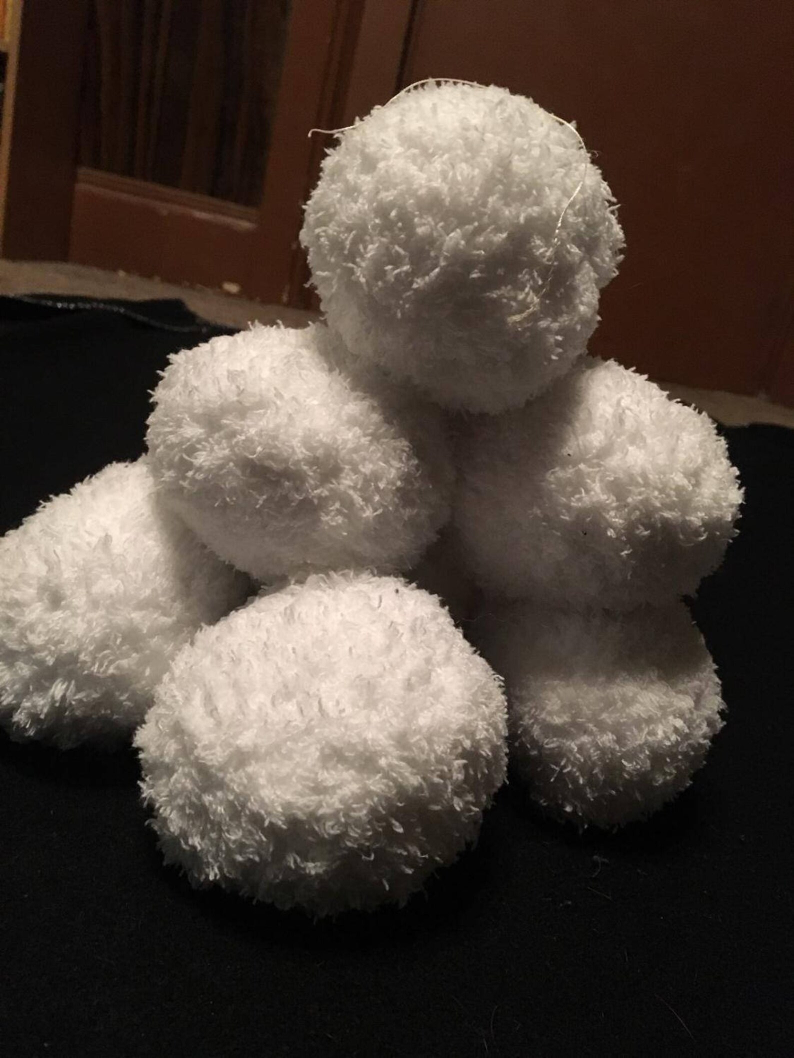 Soft Fluffy White Indoor Snowballs for Indoor Snowball Fights | Etsy