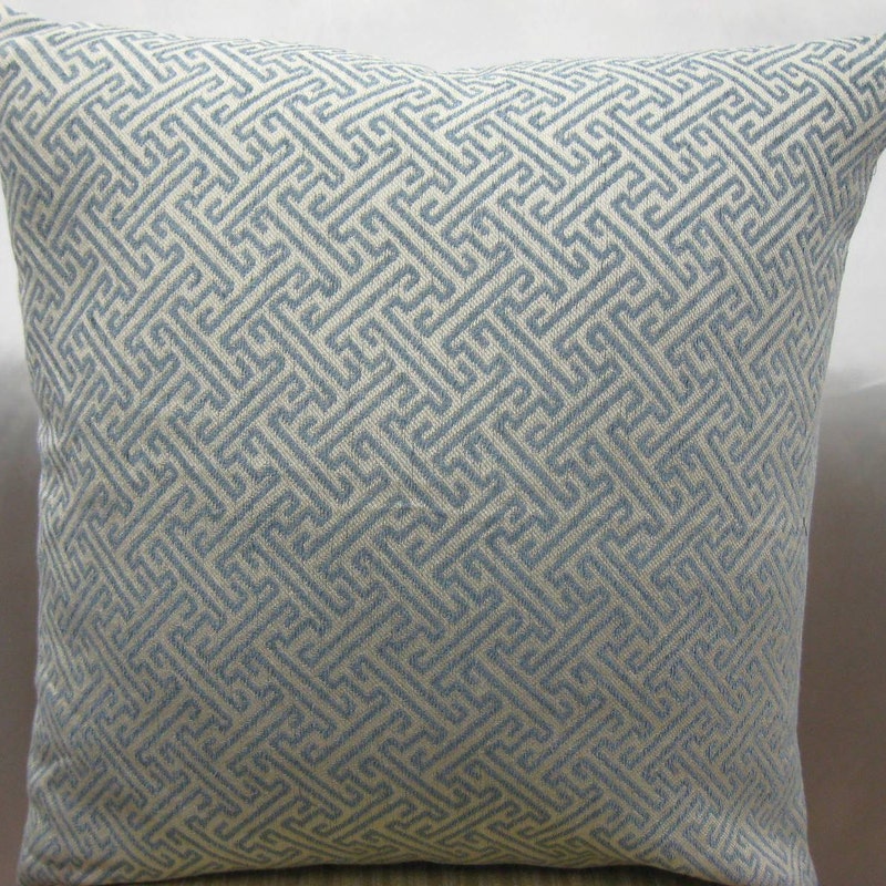 Greek Key Cushion - Etsy