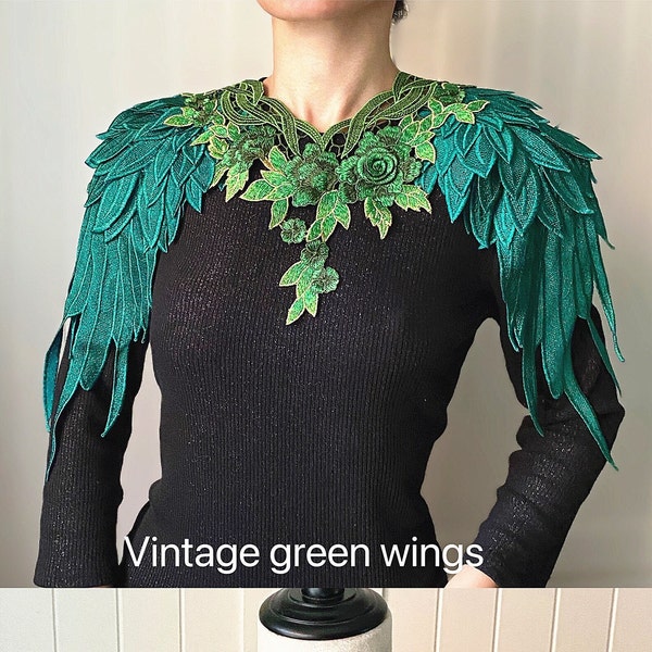 Lace Angel Wings - Etsy