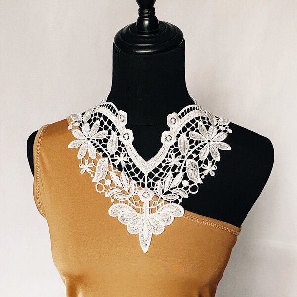 Lace Necklace Collar - Etsy