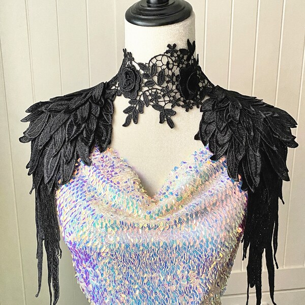 Lace Angel Wings - Etsy