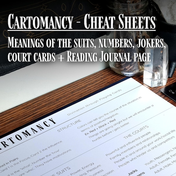 Cartomancy Deck - Etsy