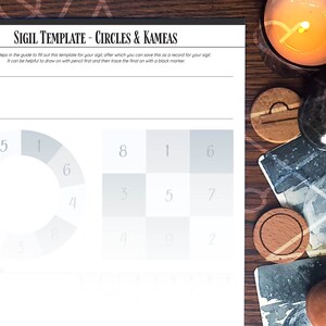 Sigils & Bindrunes || Guide + Templates || Printable - Etsy