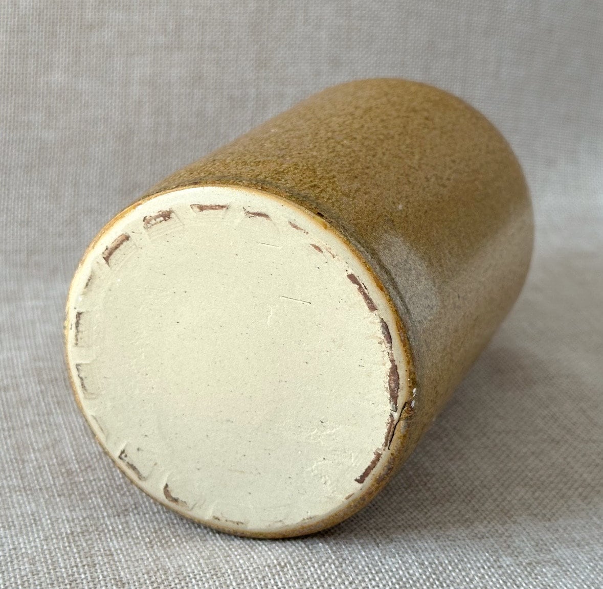 Vintage German MKM Stoneware Ceramic Pottery Bottle, Rustic Salt Glazed ...