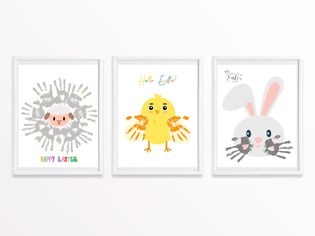 Easter Handprint Keepsake, Preschool Activities, Homeschool Activity ...