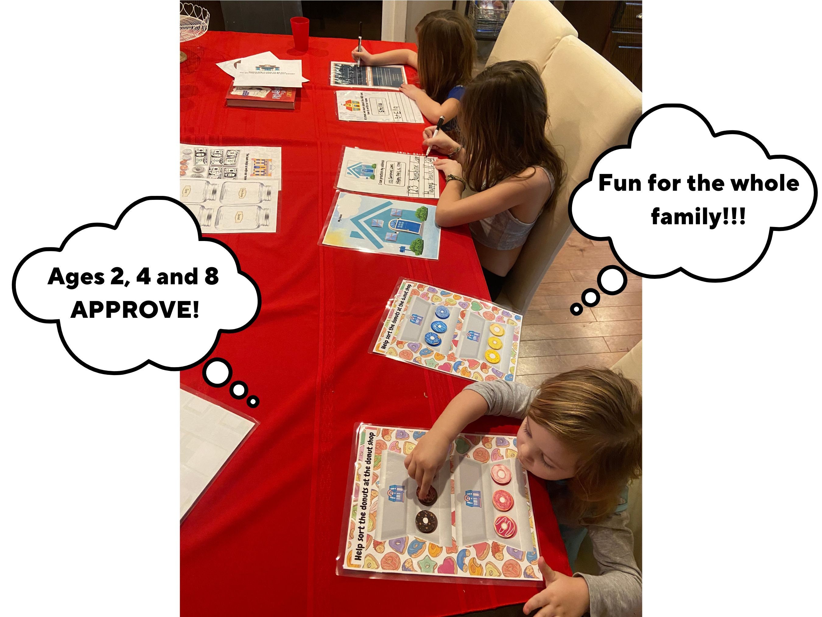 Toddler Busy Book, Busy Book Preschool, Learning Binder, Kindergarten ...