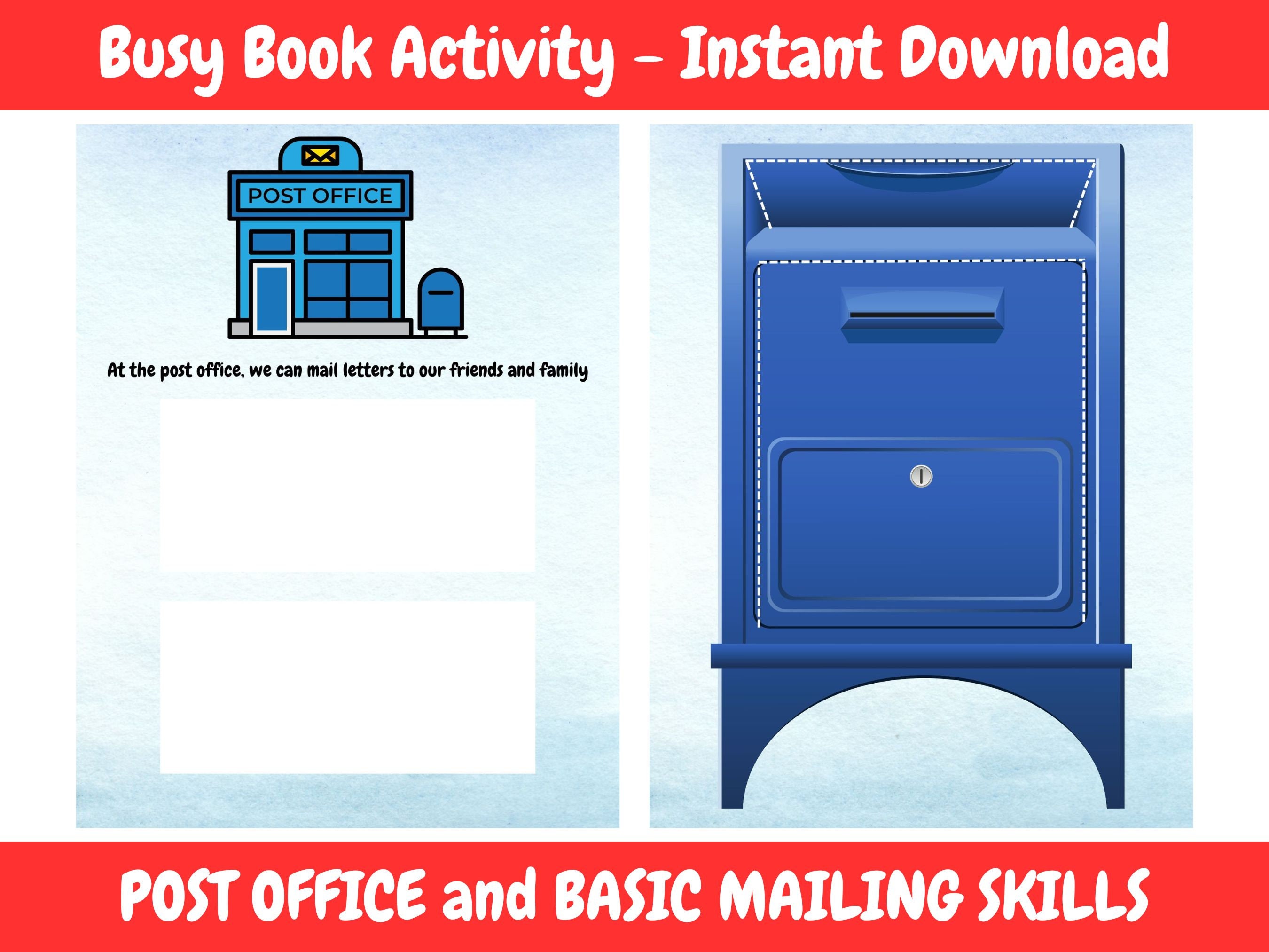 Busy Book Worksheet, Life Skills Activity, Fine Motor Skills Practice ...