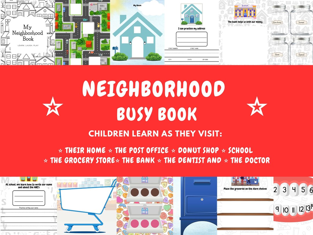 Toddler Busy Book, Busy Book Preschool, Learning Binder, Kindergarten ...