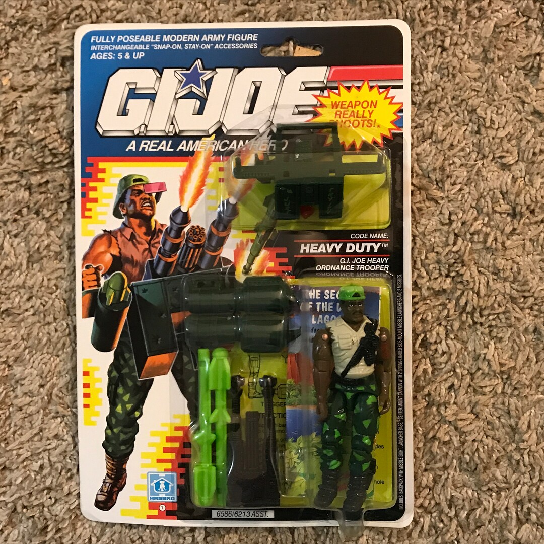 Vintage Hasbro GI JOE Heavy Duty Action Figure 1990 1991 - Etsy