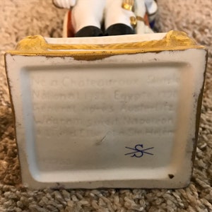 Vintage Scheibe-Alsbach Porzellan Soldat Marshall Bertrand Figur 12753 ...