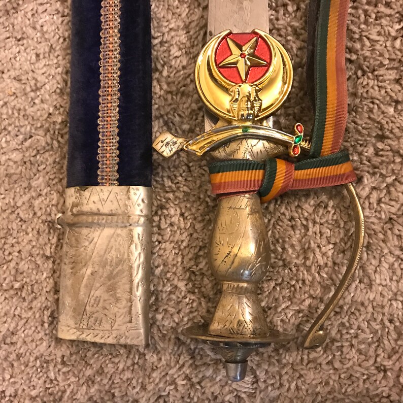 Rare Vintage Shriners Legion of Honor Saber / Sword - Etsy