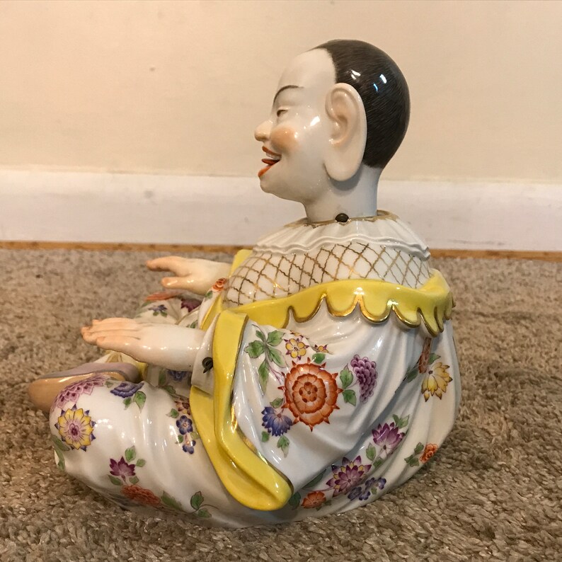 Antique 19th C. Meissen Porcelain Pagoda Nodder Sculpture - Etsy