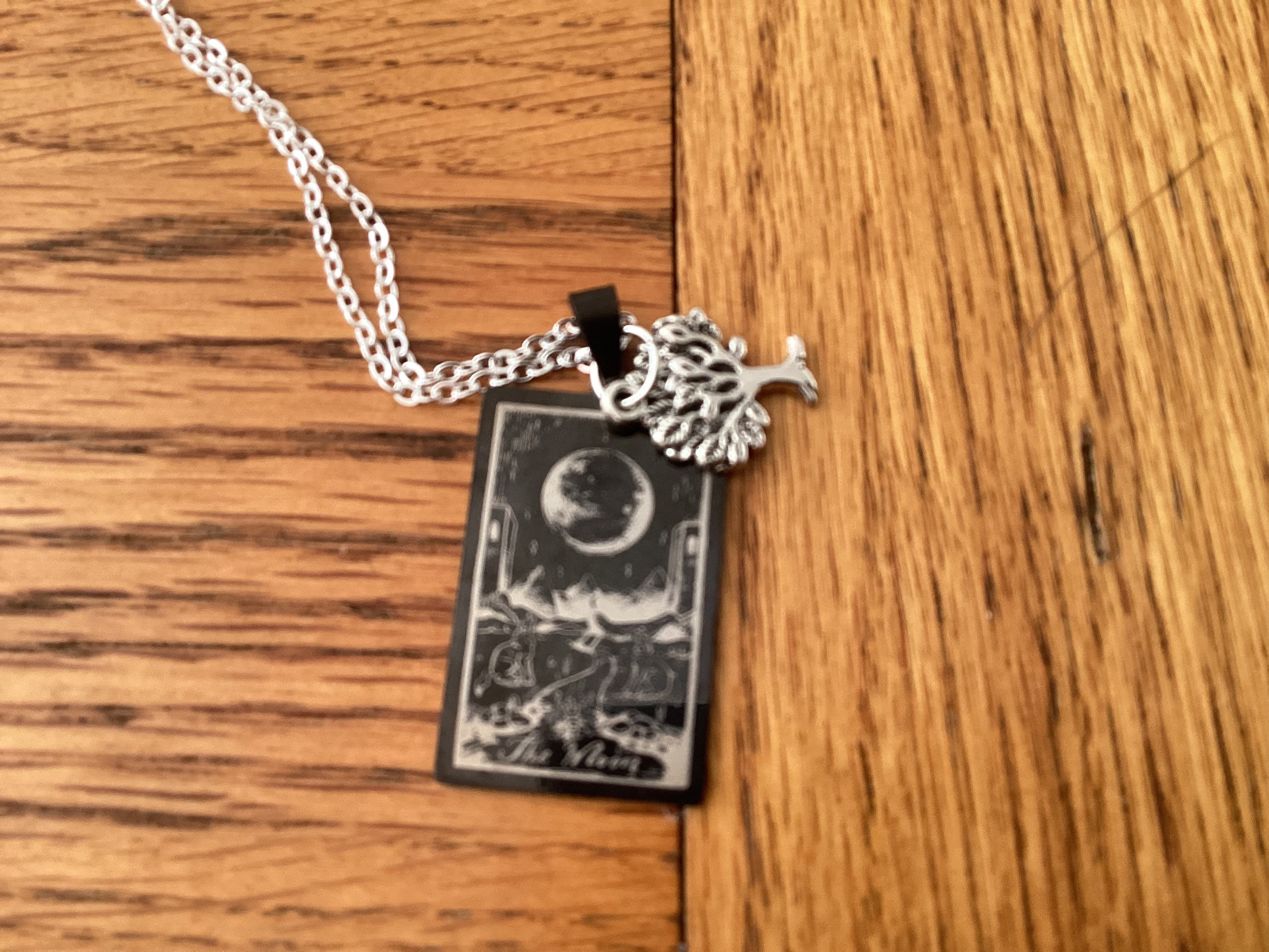Sylvia Plath the Moon and the Yew Tree Pendant - Etsy