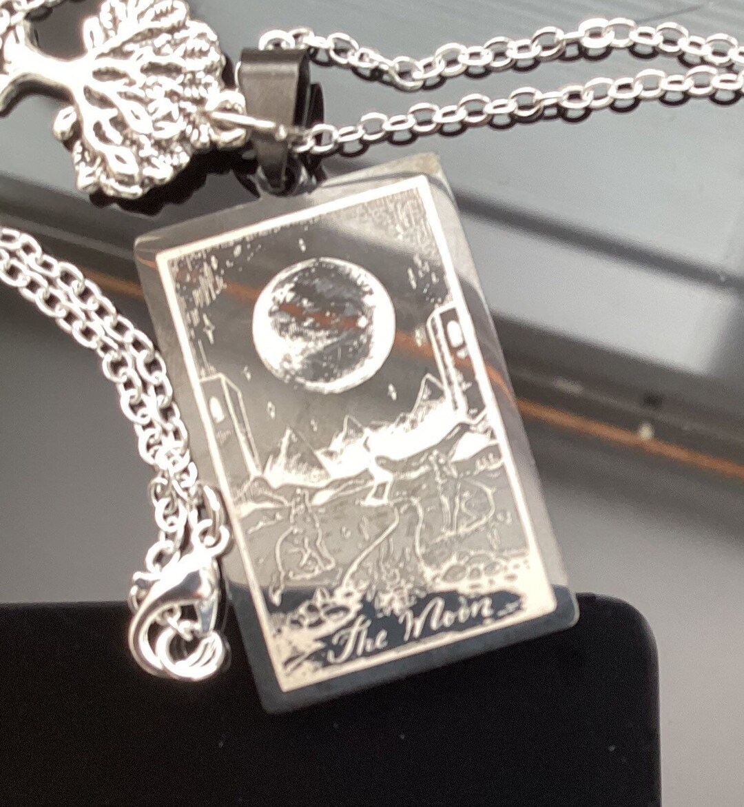 Sylvia Plath the Moon and the Yew Tree Pendant - Etsy