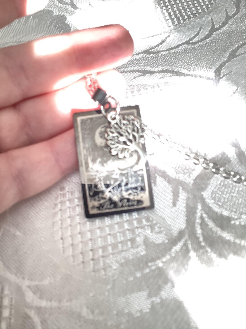 Sylvia Plath the Moon and the Yew Tree Pendant - Etsy