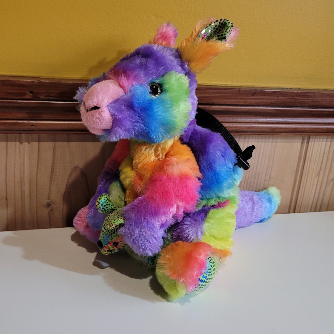 Rainbow Australian Kangaroo With Joey Rock Climbing Chalk Bag - Etsy