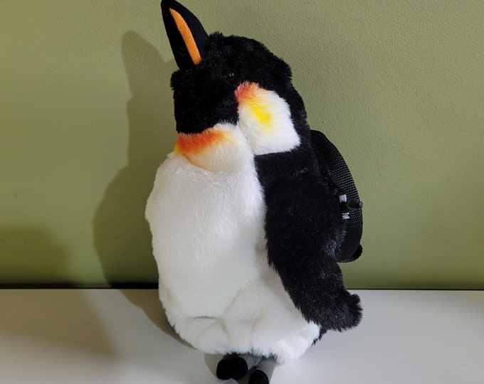 Crimp Chimps Penguin Stuffed Animal Chalk Bag - Etsy
