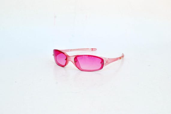 red matrix rave sunglasses rectangle sun glasses vint… - Gem
