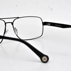 Converse Black Frames Mask Sun Glasses Mens Vintage Retro Eye Wear ...