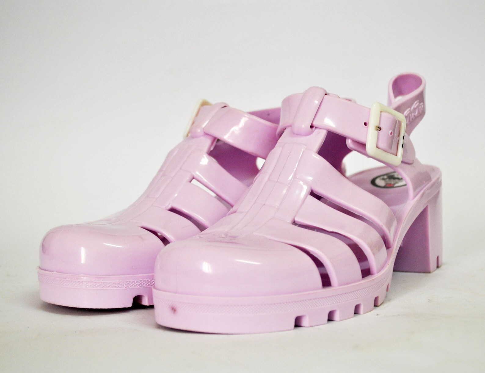 Violet Gel Shoes Plastic Shoes Rubber Shoes Jelly Shoes 90s - Etsy