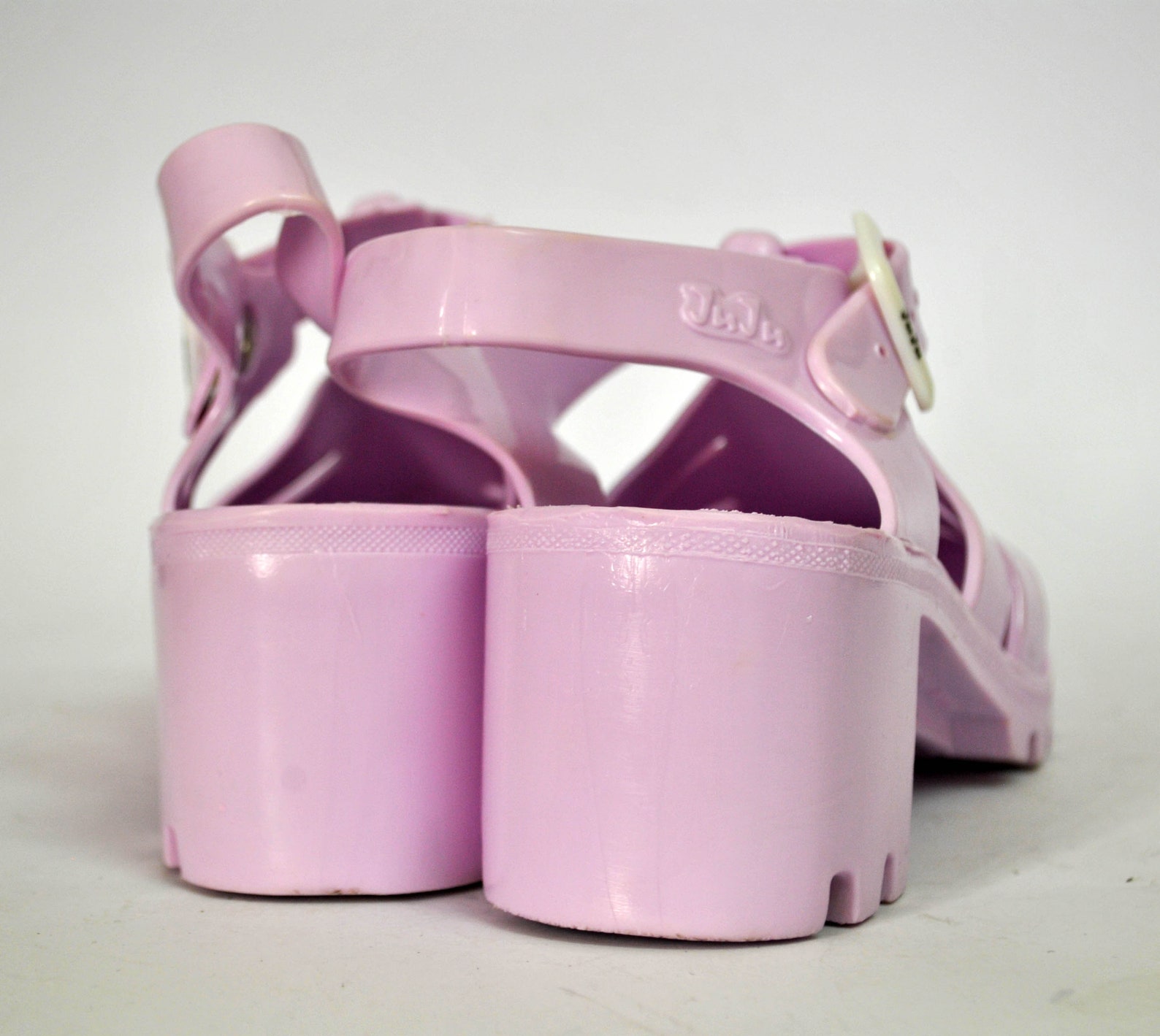 Violet Gel Shoes Plastic Shoes Rubber Shoes Jelly Shoes 90s - Etsy