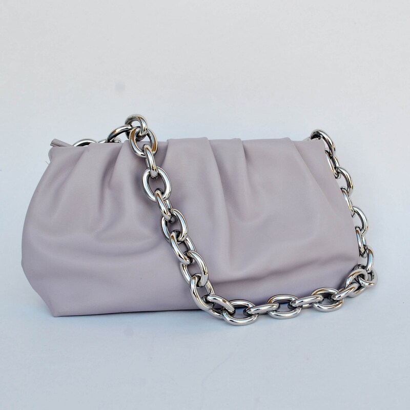 Rectangle Leather Bag - Etsy