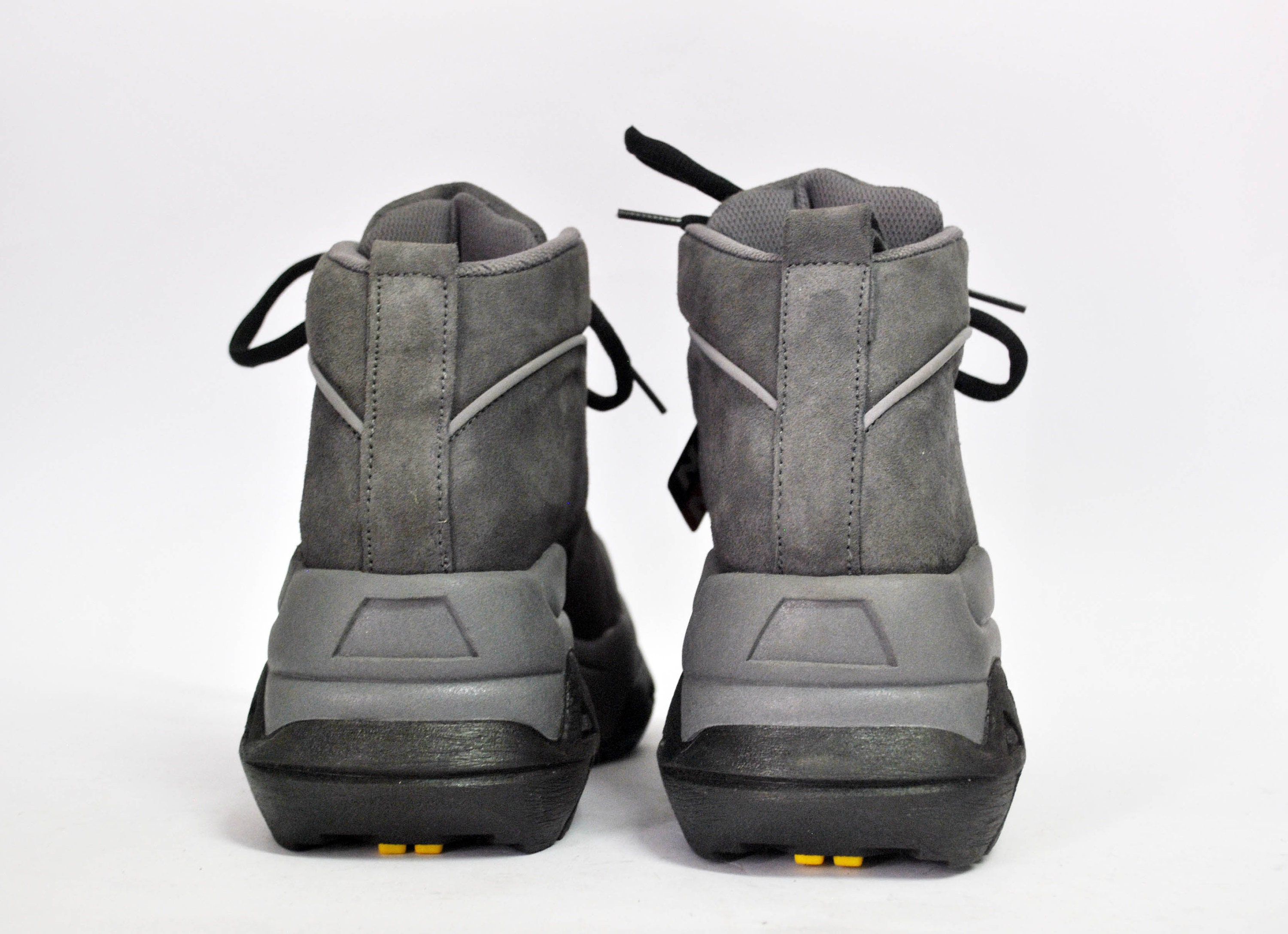 Platform Shoes Sneakers Womens Shoes Gray Boots 90s Platforms High ...