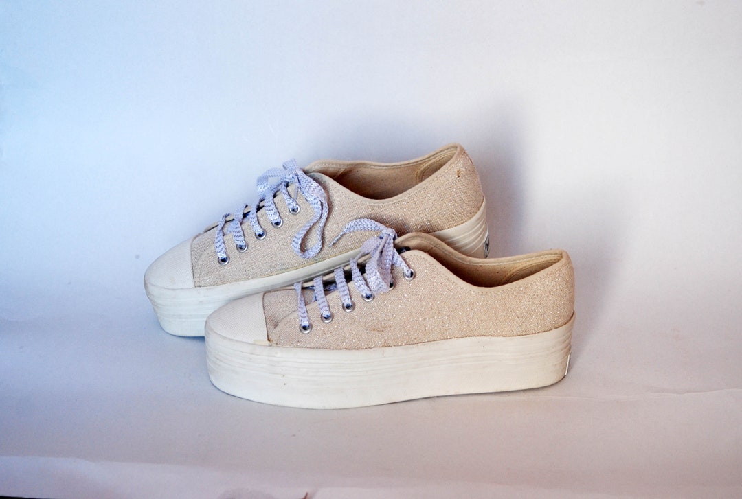 Canvas Shoes 90s Sneakers Style Vintage Flat Tie Sneakers Womens Shoes ...