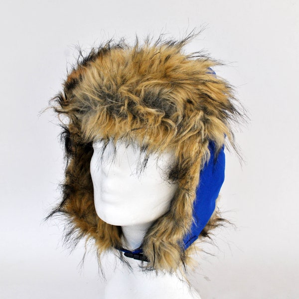 Blue Ushanka - Etsy