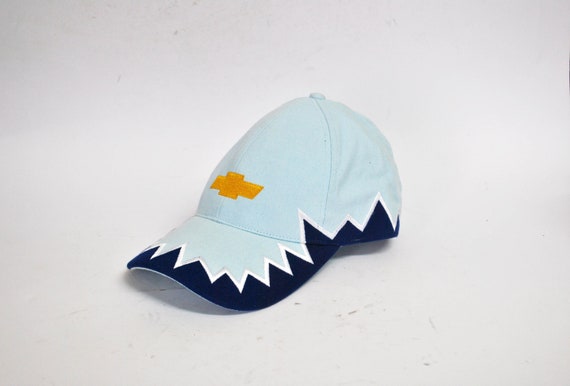 Chevrolet Blue Racing Hat Vintage Clothes Street Festival Cap - Etsy