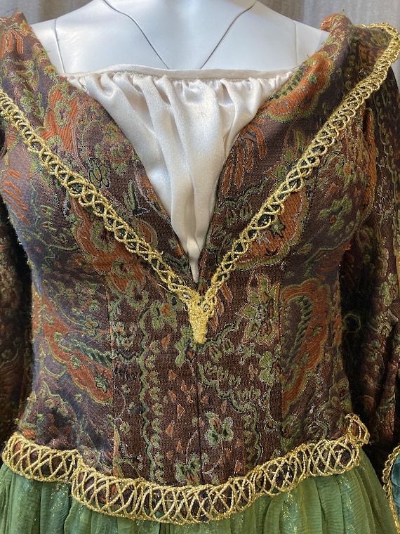 Vintage Theatrical Medieval Style dress, Lady Macbeth… - Gem