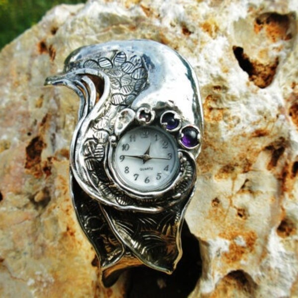 Womens Cuff Style Bracelet Watch - Etsy