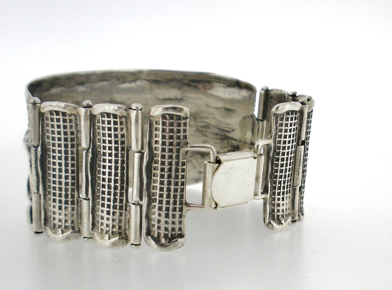 Sterling Silver Multi Stone Handmade Cuff for Women Wide - Etsy