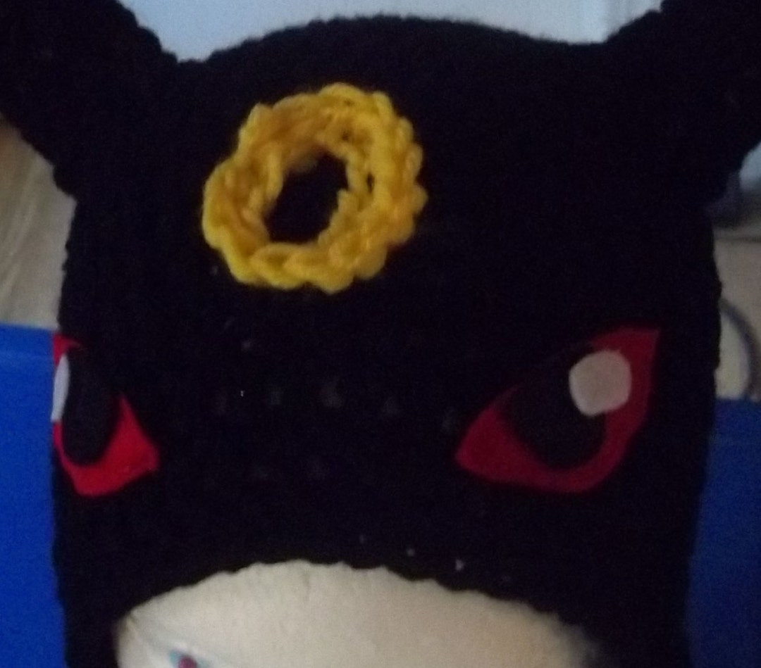 Umbreon Hat Adult Size - Etsy
