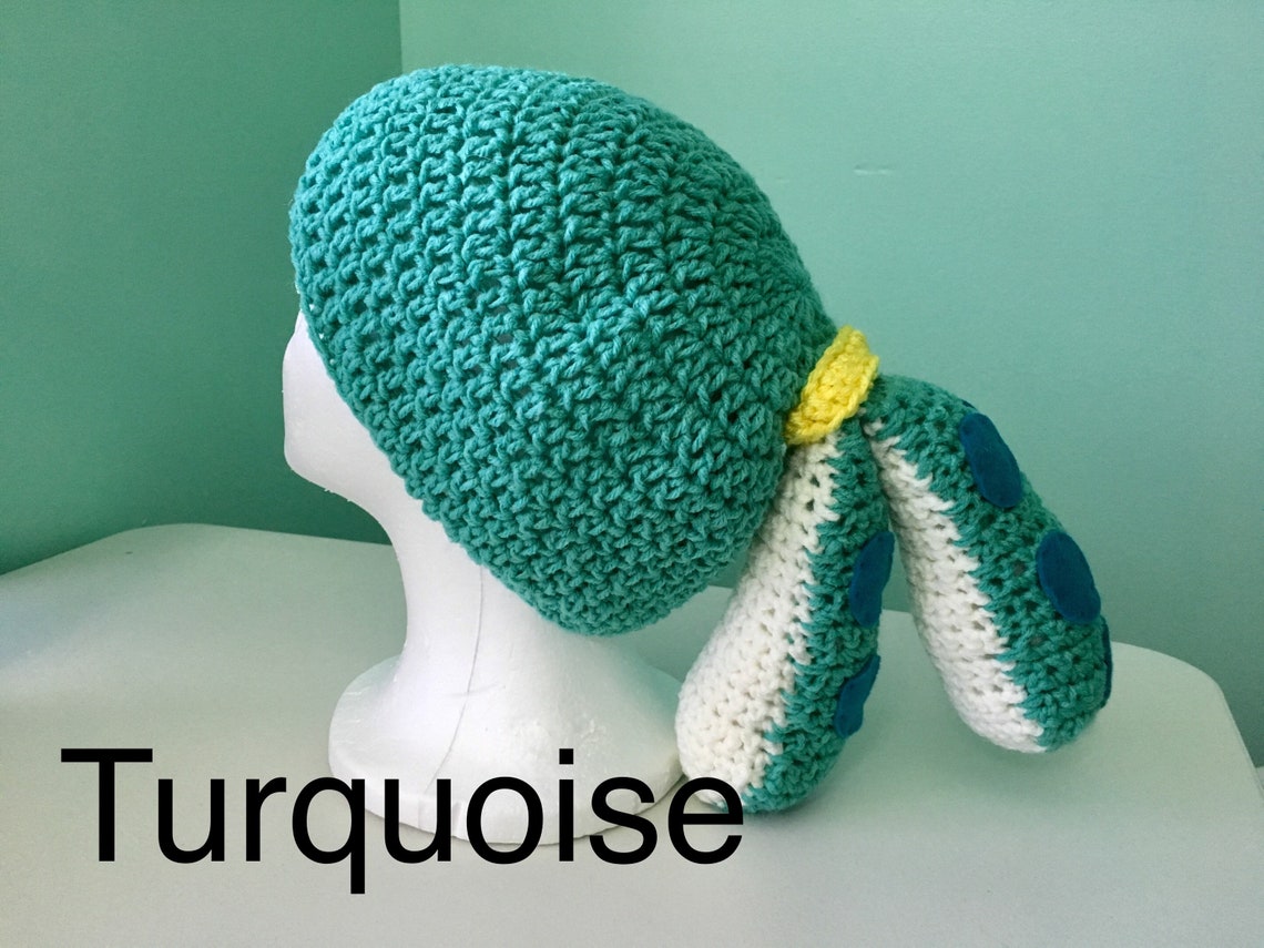 Splatoon Inspired Squid Boy Beanie Inkling Halloween Costume - Etsy
