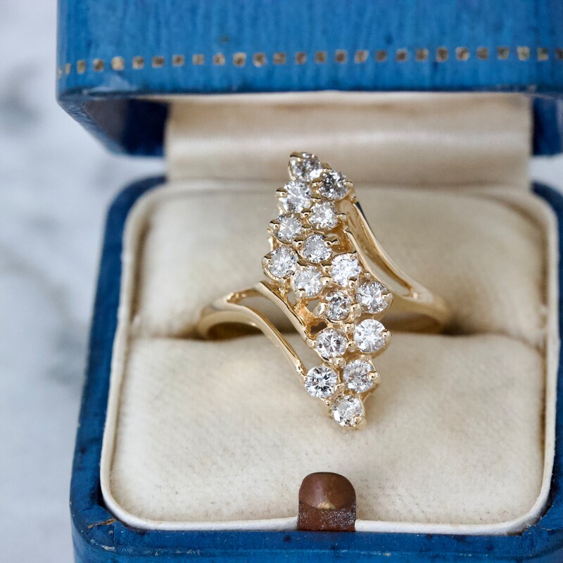 Waterfall Ring - Etsy