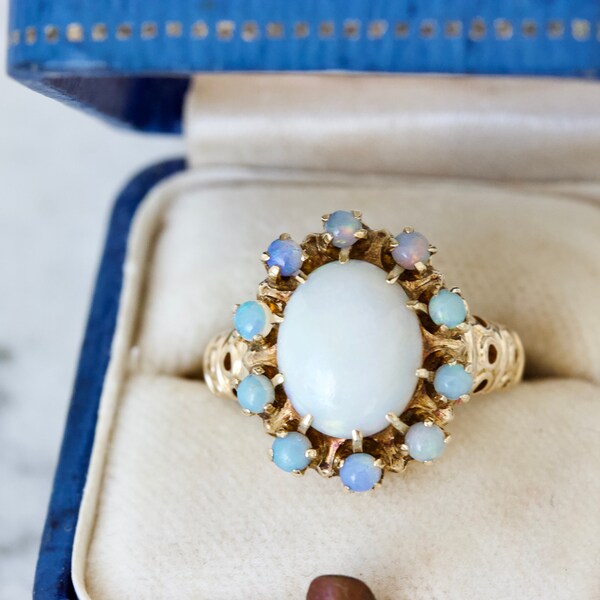 Antique Opal Ring - Etsy