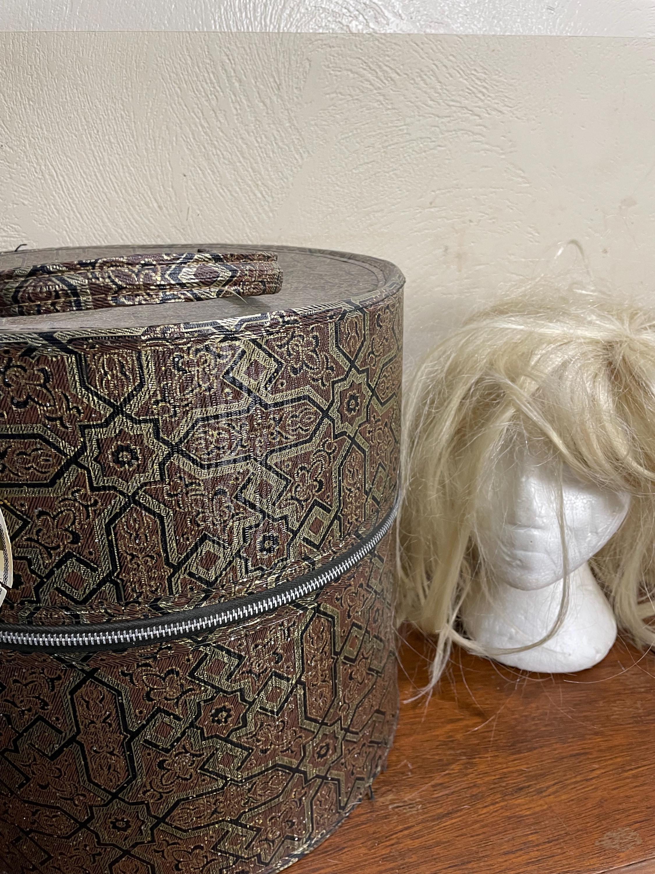 Beautiful 1960’s Vintage Wig Case New With Tag - Etsy
