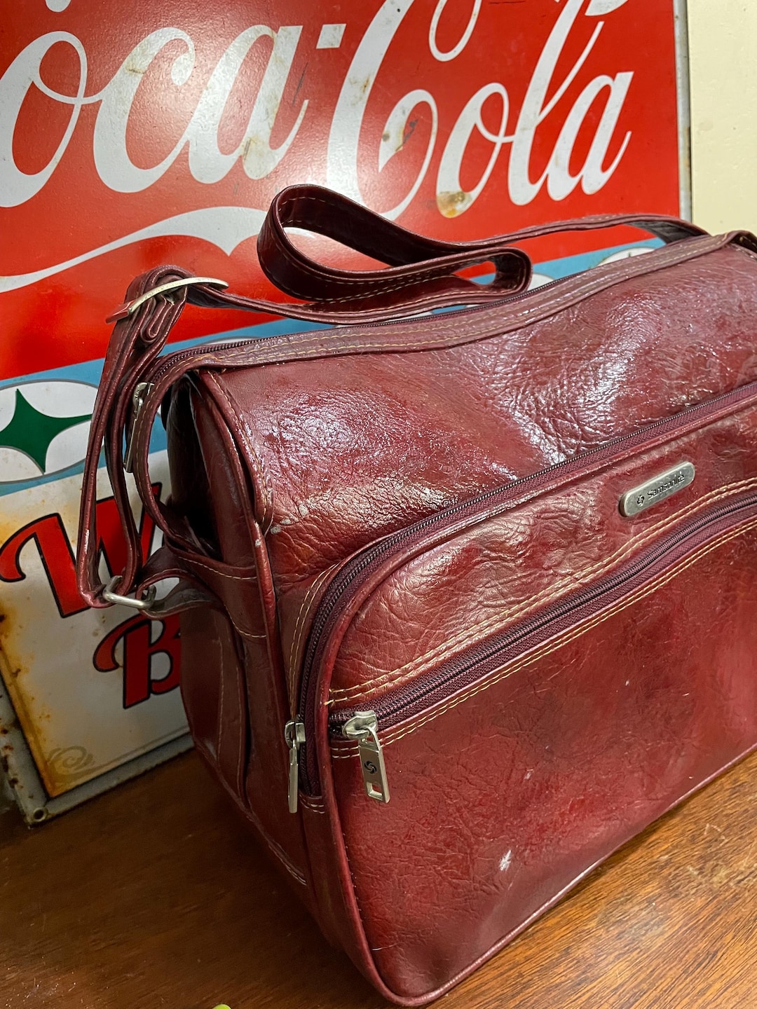 Vintage Samsonite Silhouette Carry-on Shoulder Bag in Luxurious ...