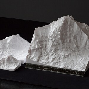 Eiger, 3D Printed Mountain - Etsy