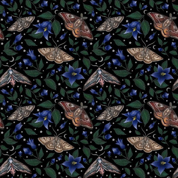 Moth Wallpaper - Etsy