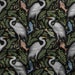 Great Eastern Egret Pattern Fabric - Etsy
